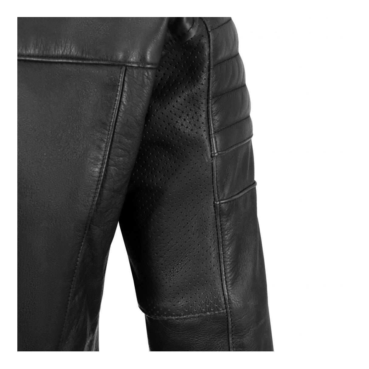 Kurtka skórzana SECA WANTED II BLACK czarny | RRmoto.pl