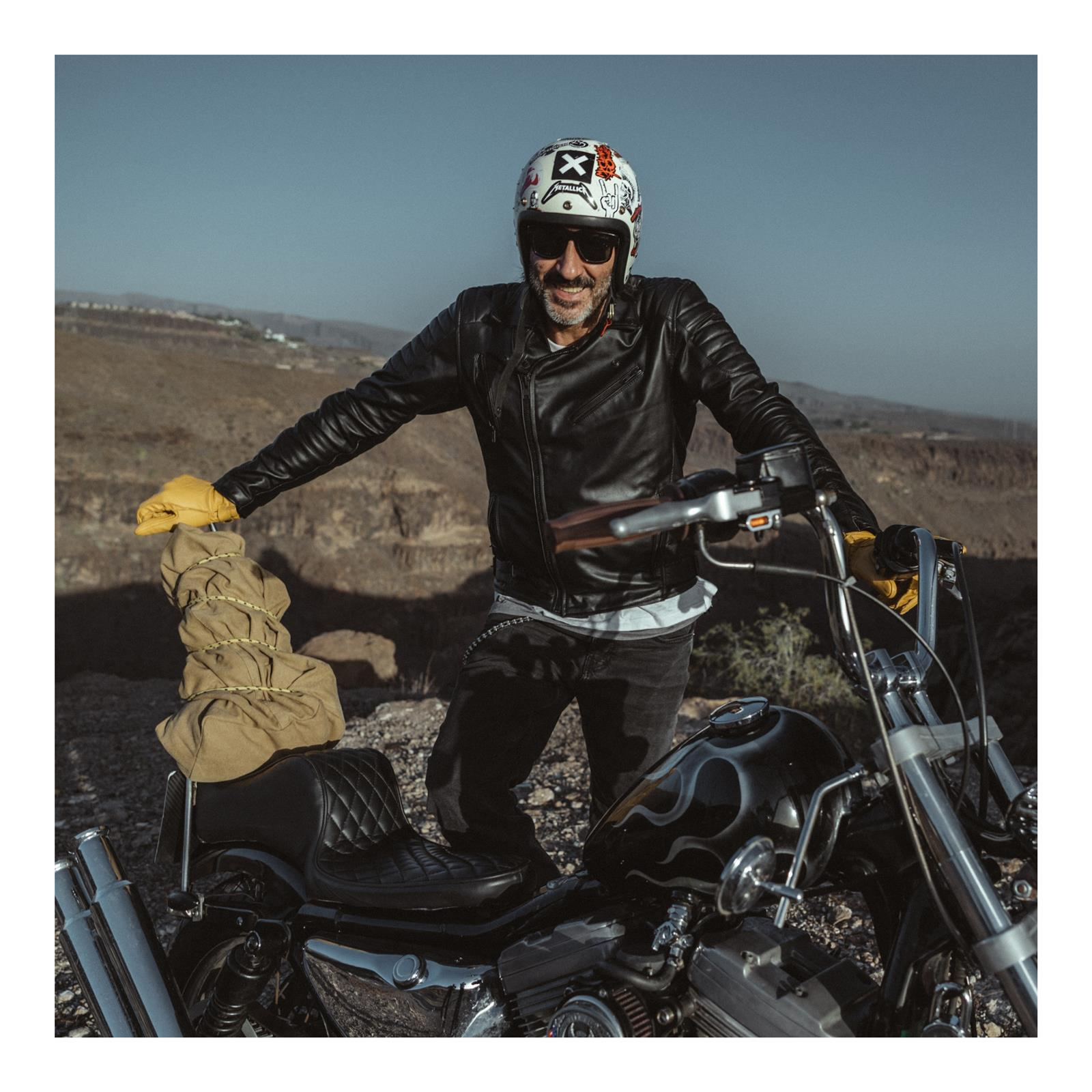 Kurtka skórzana BROGER OHIO BLACK czarny | RRmoto.pl