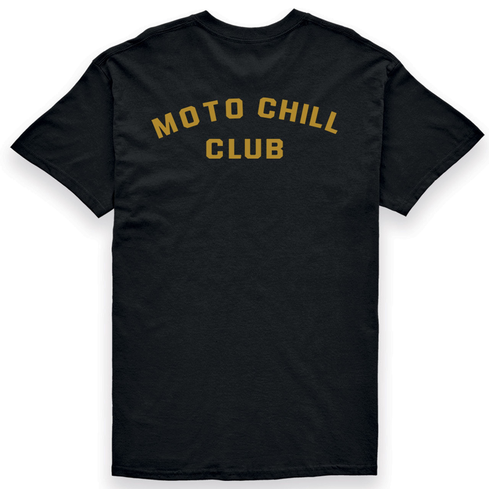 Koszulka T-shirt BROGER MOTO CHILL CLUB BLACK czarny | RRmoto.pl