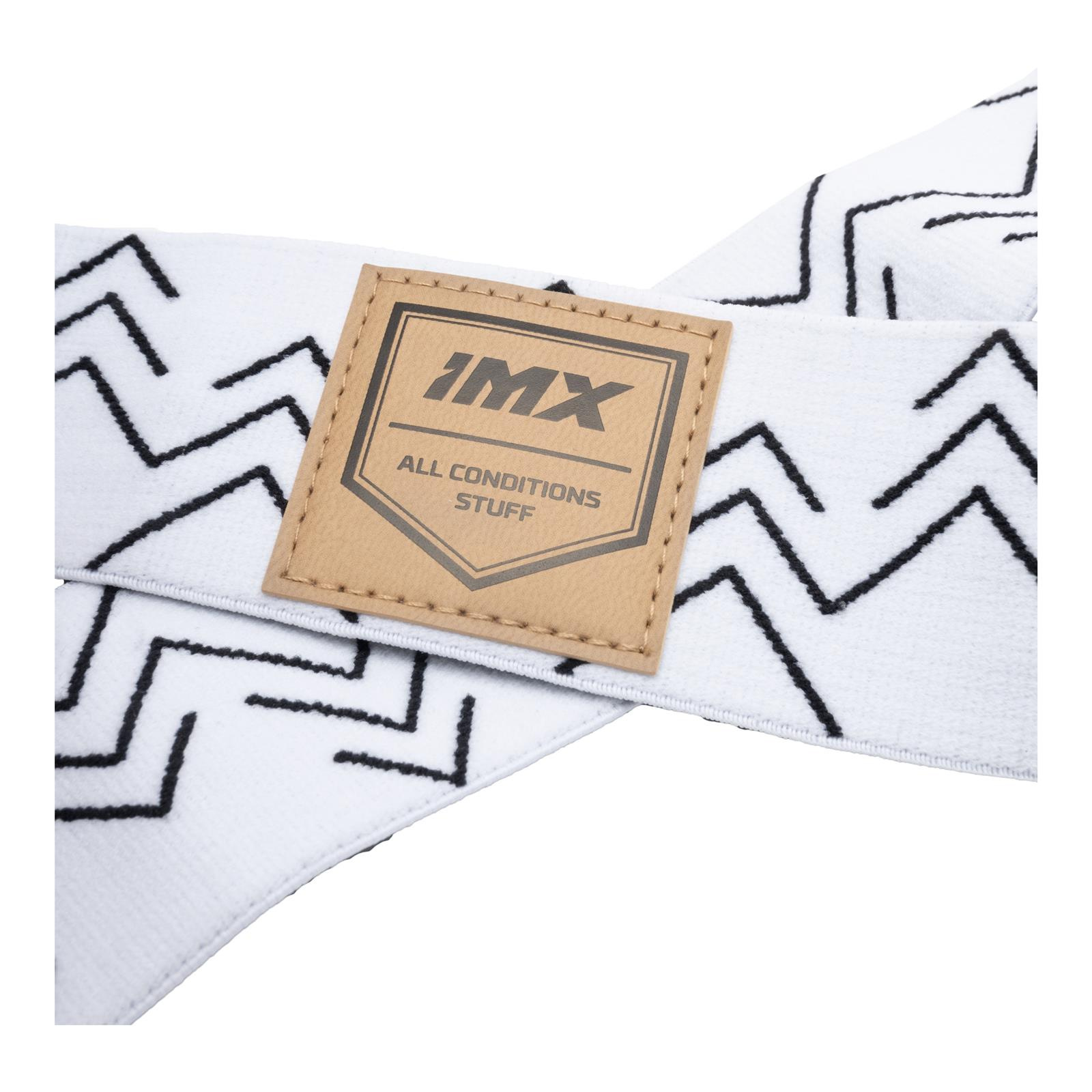 Gogle motocyklowe IMX PEAK WHITE MATT/GRAPHIC WHITE SZYBA PODWÓJNA PINK ...