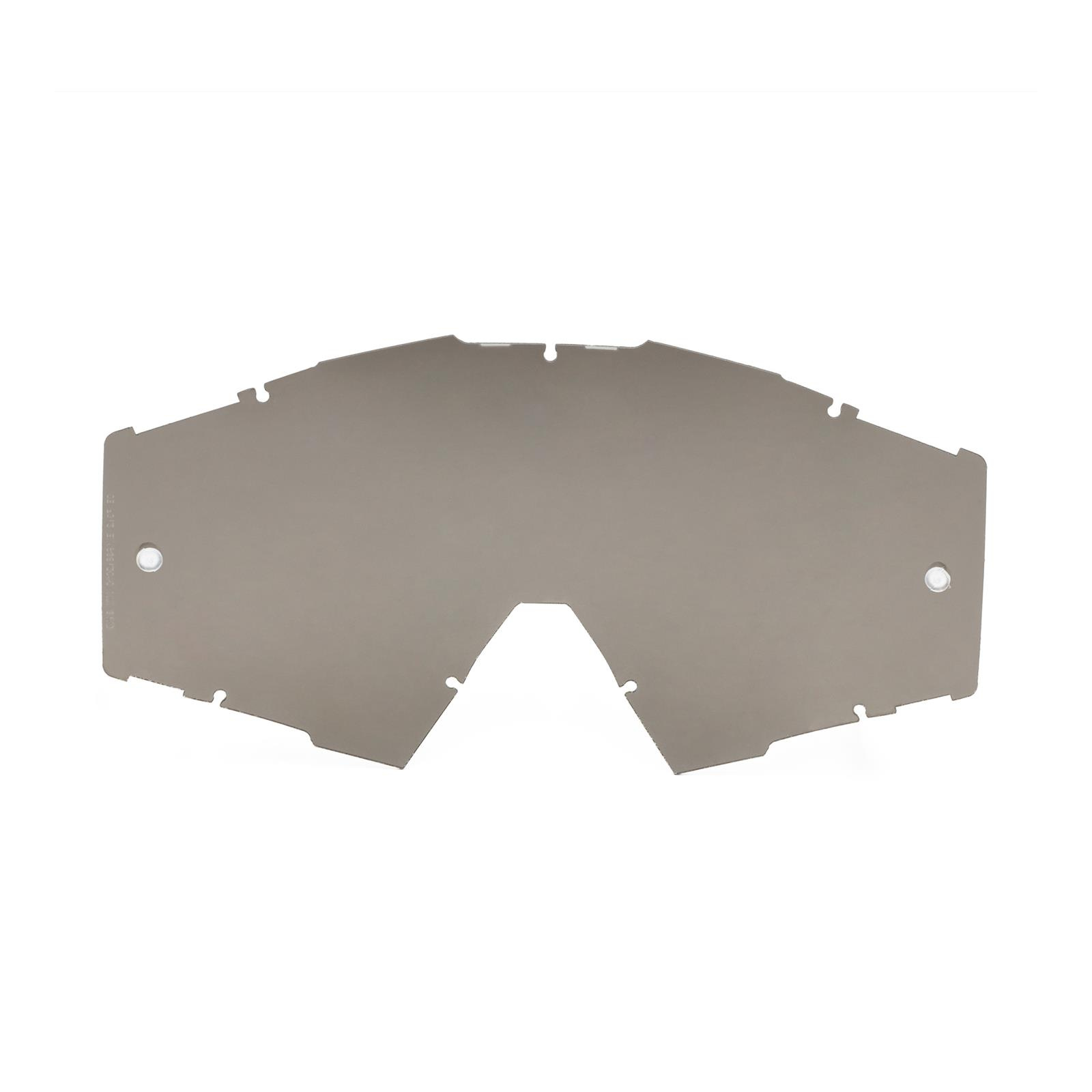 Gogle motocyklowe IMX SAND WHITE GLOSS SZYBA SILVER IRIDIUM + CLEAR ...