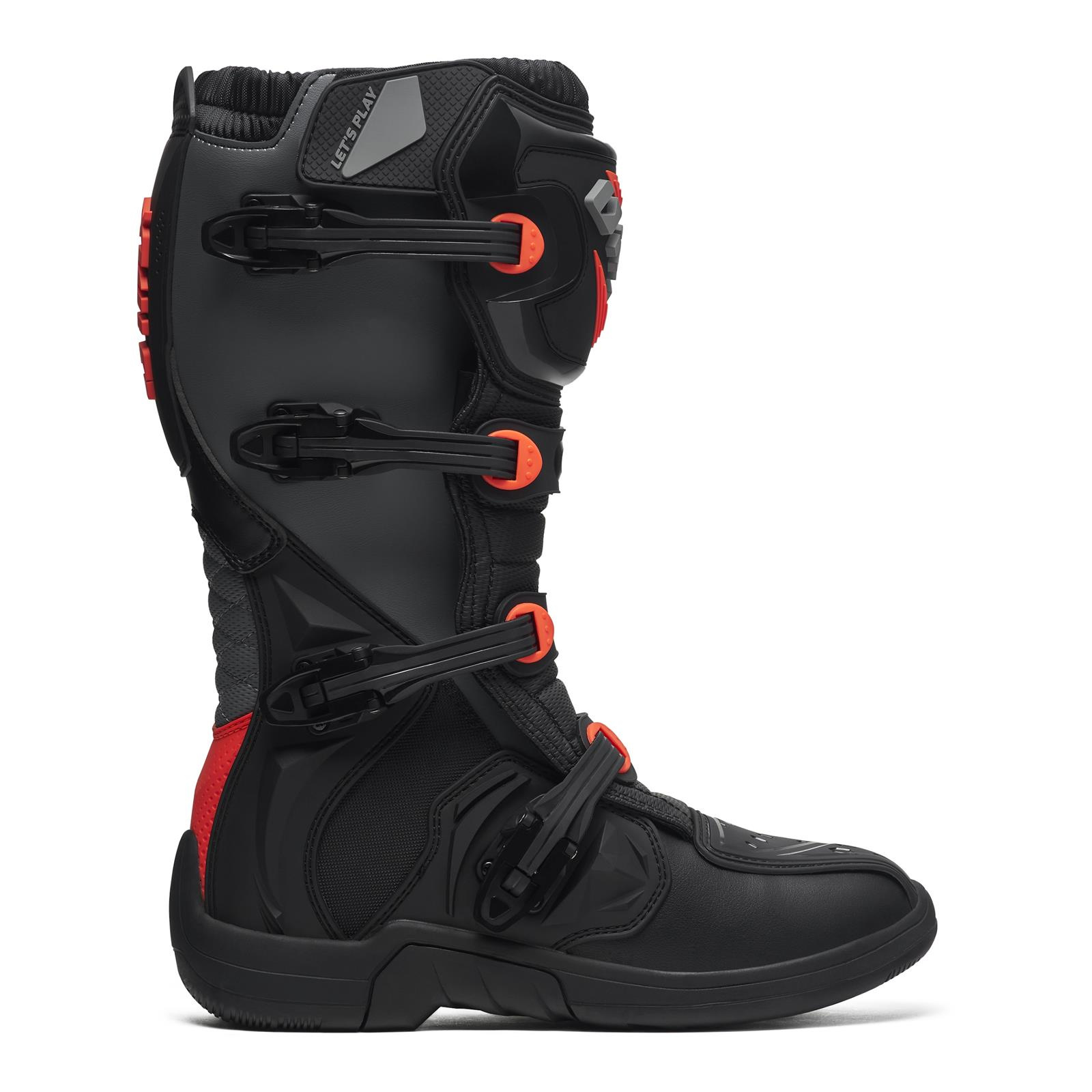 Buty cross IMX X-TWO BLACK/ORANGE/GREY czarny szary pomarańczowy ...