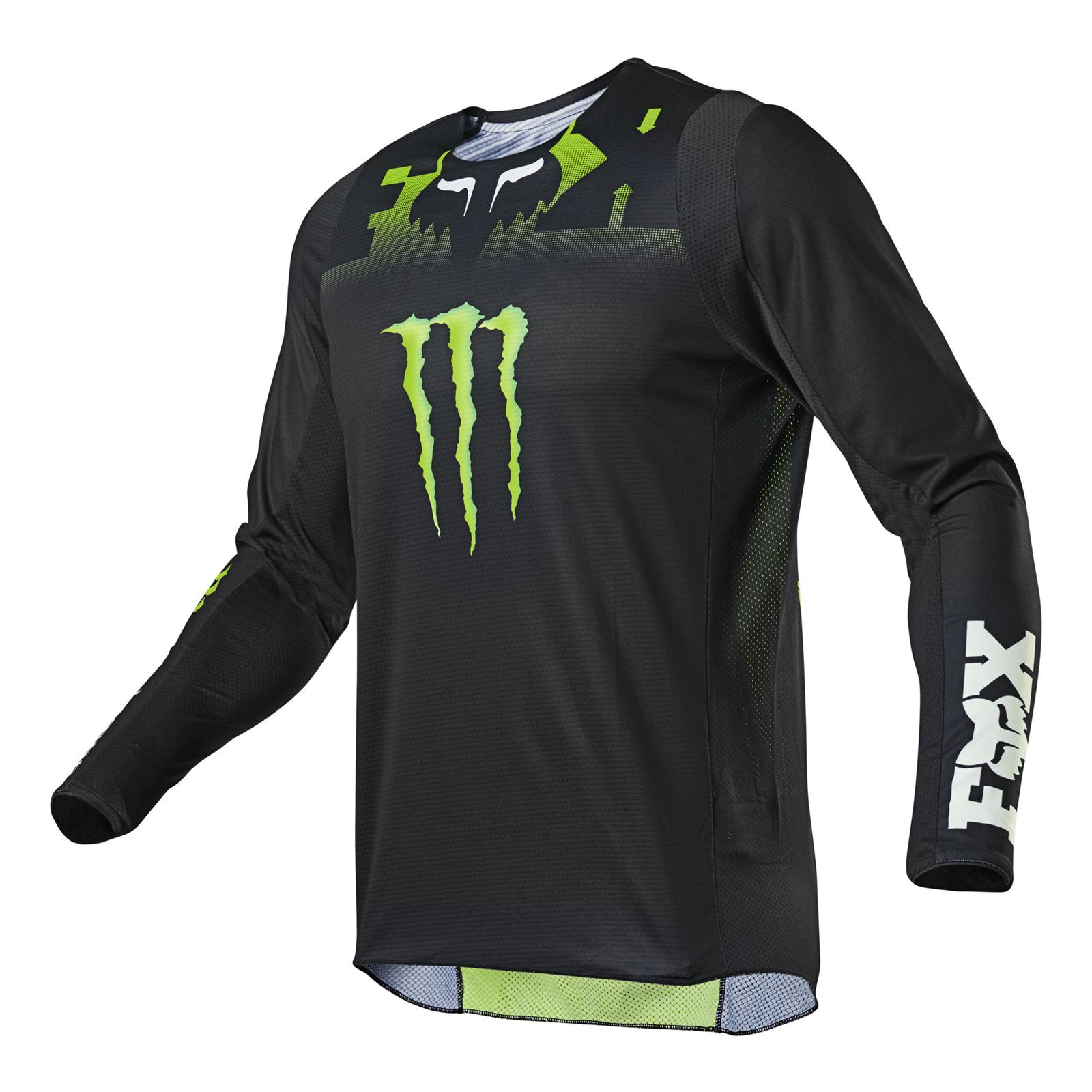 Bluza cross FOX 360 MONSTER BLACK czarny żółty fluo biały | RRmoto.pl