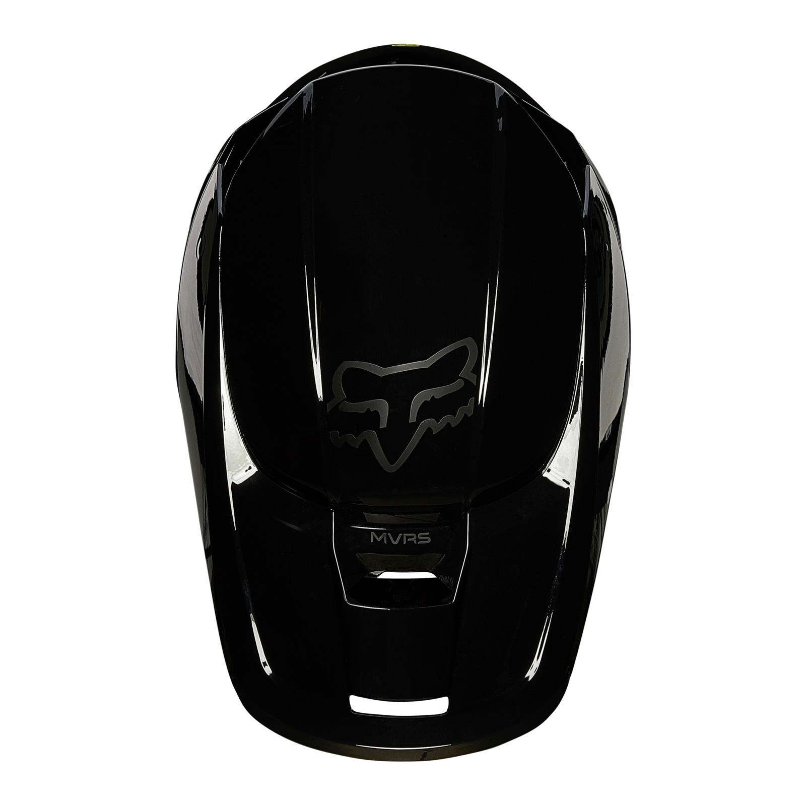 Kask cross FOX V1 PLAIC BLACK czarny | RRmoto.pl