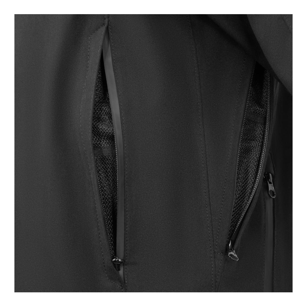 Kurtka tekstylna SECA DISTRICT BLACK czarny | RRmoto.pl