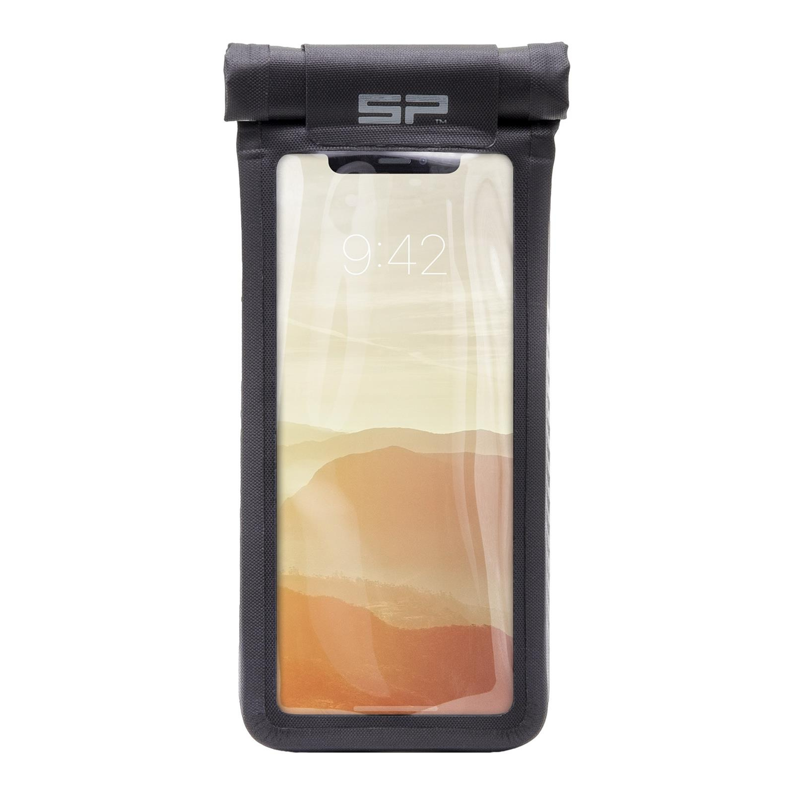 Etui na telefon SP CONNECT UNIVERSAL PHONE CASE BLACK czarny | RRmoto.pl