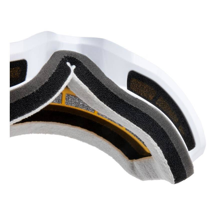 Gogle motocyklowe IMX PEAK WHITE MATT/WHITE SZYBA PODWÓJNA BLUE ...