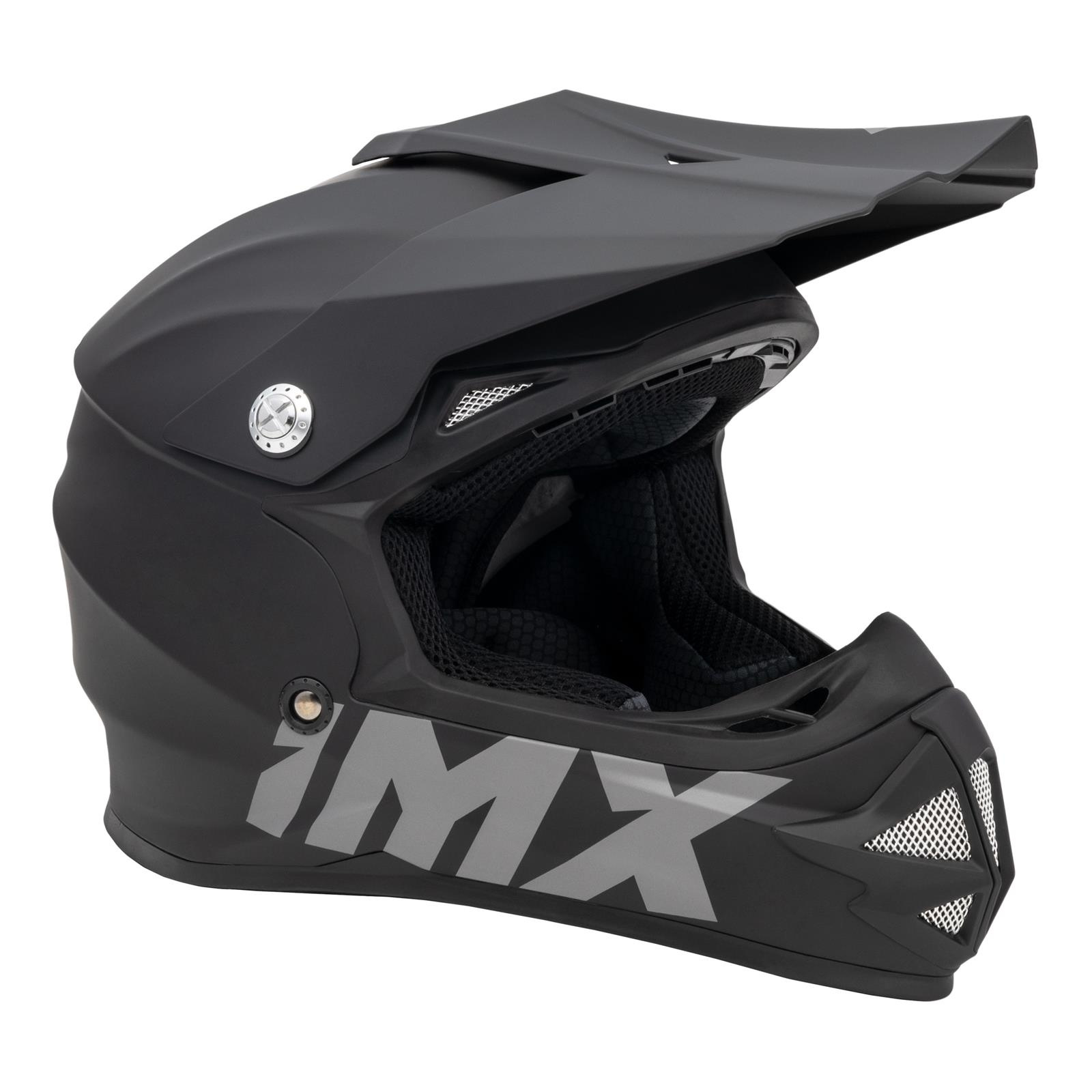 Kask cross dziecięcy IMX FMX-01 JUNIOR BLACK MATT czarny mat | RRmoto.pl