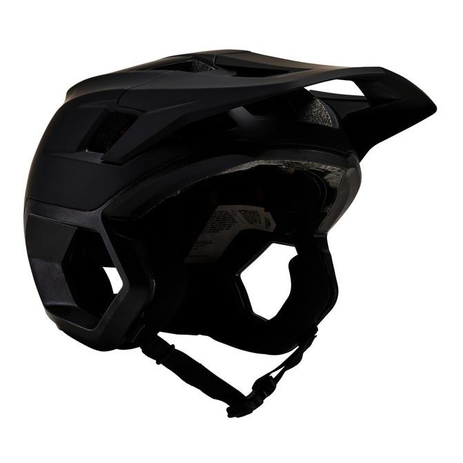 Kask rowerowy FOX DROPFRAME BLACK czarny | RRmoto.pl