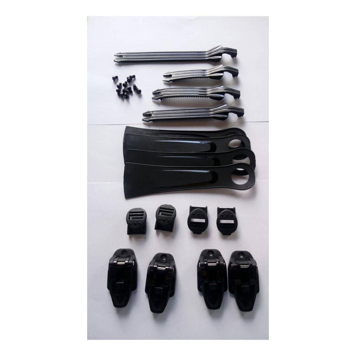 Zestaw klamr pasków i mocowań do butów IMX X-ONE/X-TWO BLACK czarny ...