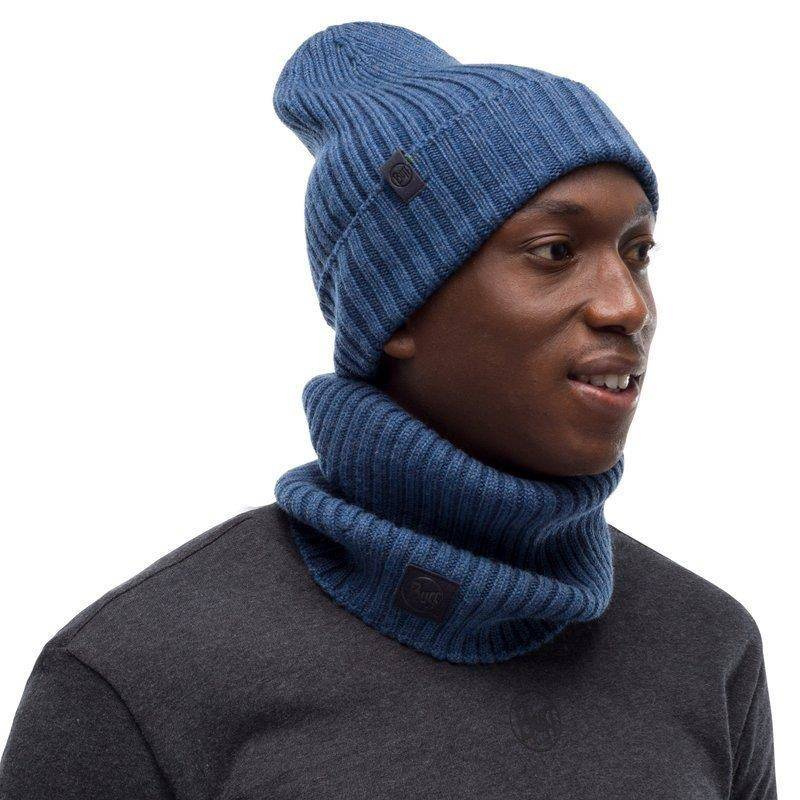 Czapka zimowa BUFF KNITTED HAT NORVAL DENIM | RRmoto.pl