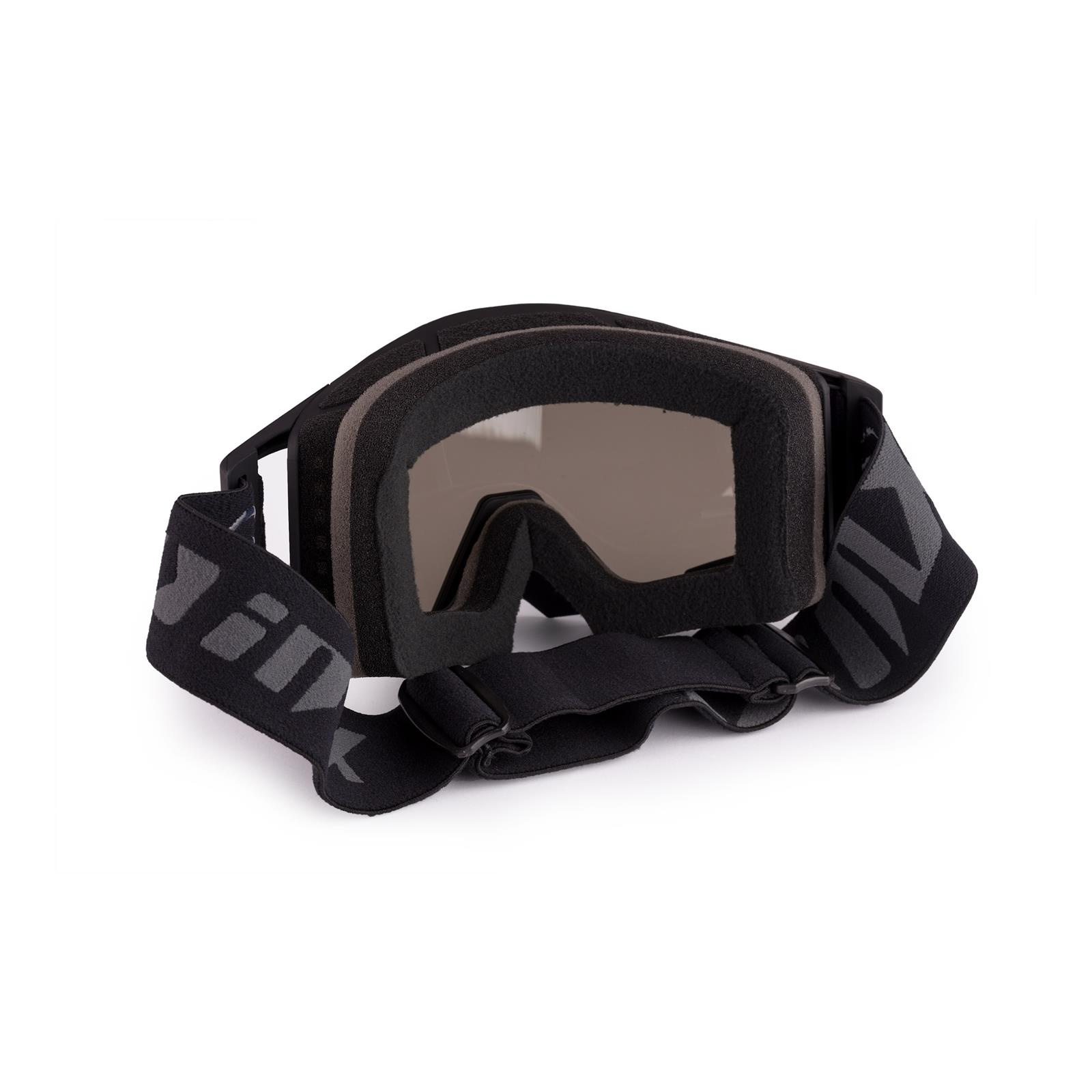 Gogle motocyklowe IMX SAND BLACK MATT SZYBA SILVER IRIDIUM + CLEAR ...