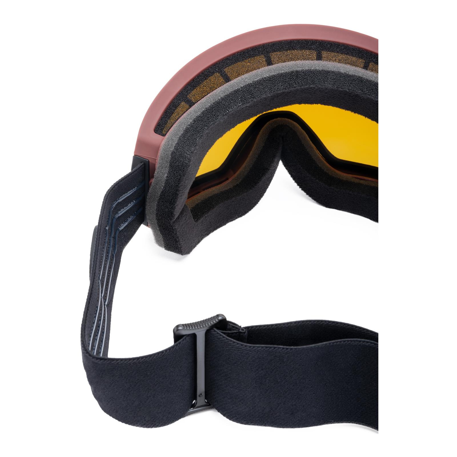 Gogle motocyklowe IMX PEAK PURPLE MATT/BLACK SZYBA PODWÓJNA BLUE ...