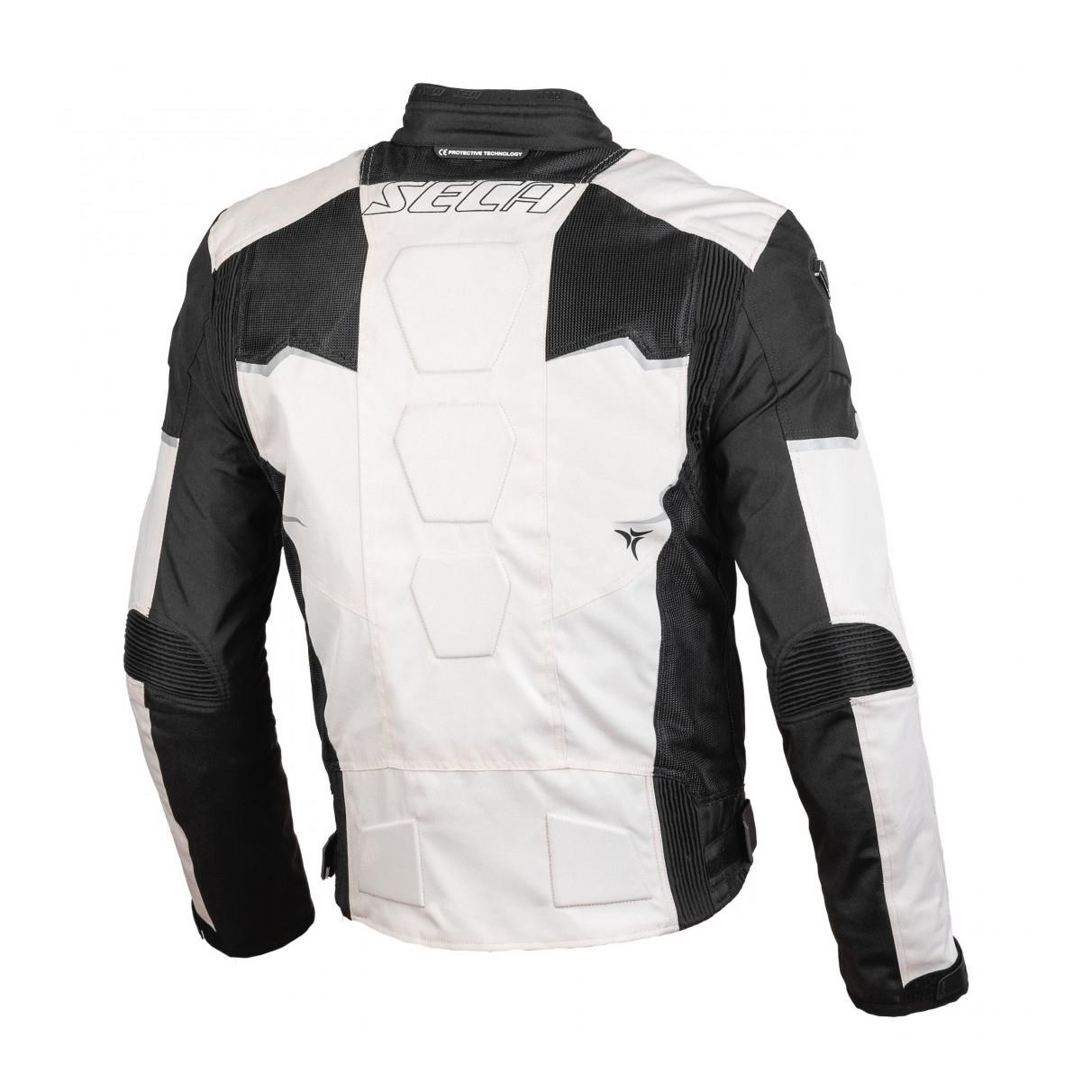 Kurtka tekstylna SECA STREAM III GREY szary czarny | RRmoto.pl