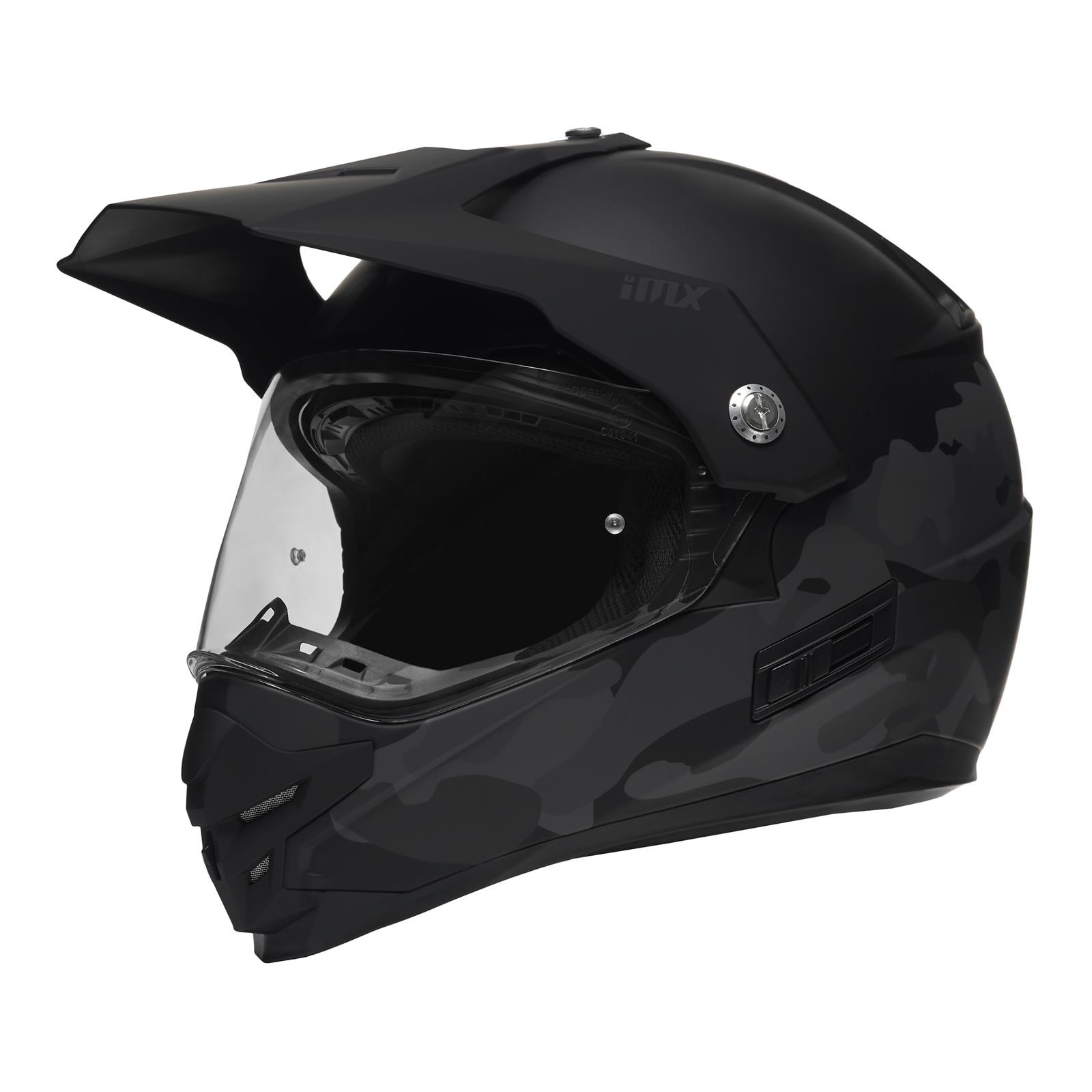 Kask cross IMX MXT-01 PINLOCK READY BLACK/CAMO czarny szary | RRmoto.pl