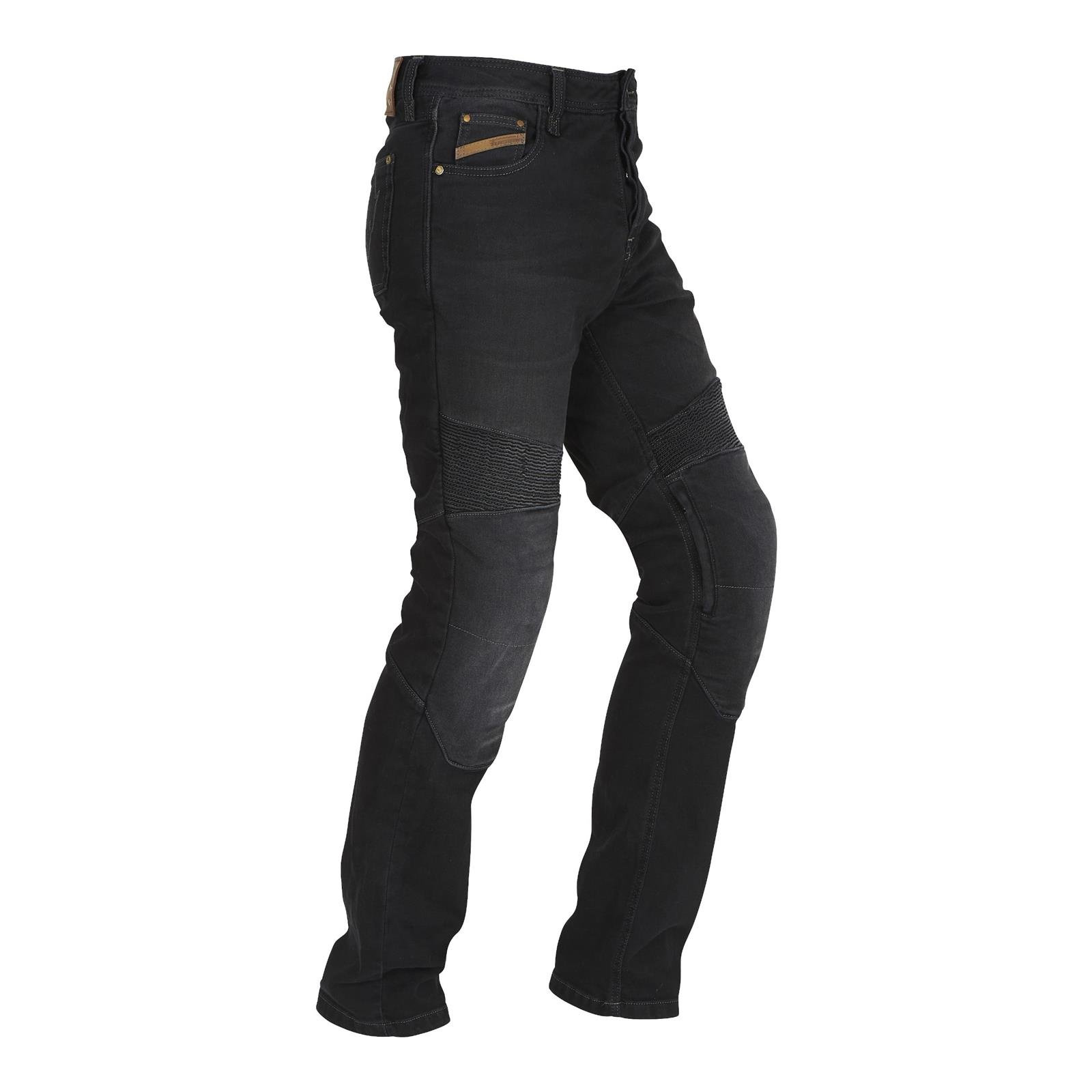 Jeansy motocyklowe FURYGAN STEED BLACK czarny | RRmoto.pl