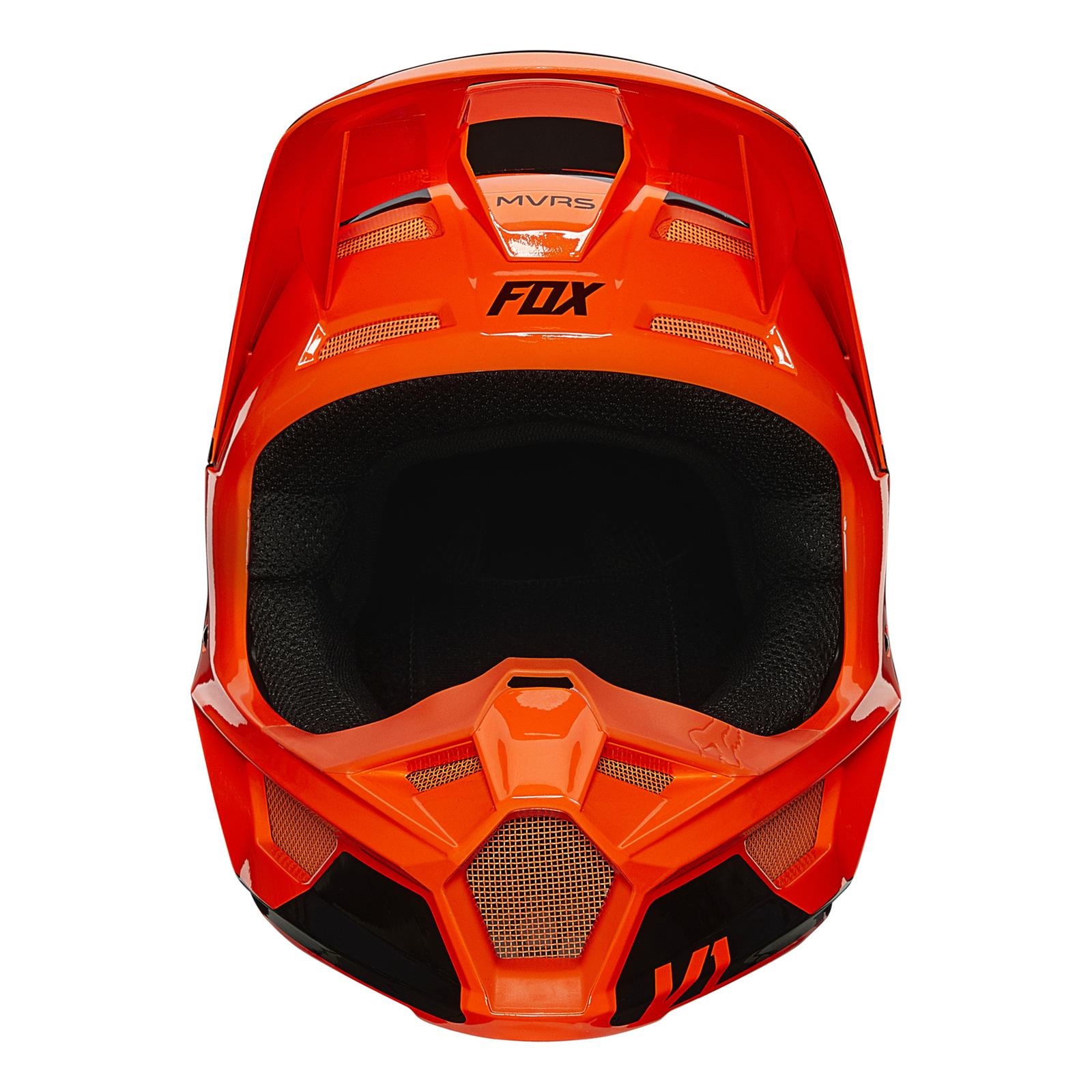 Kask cross FOX V1 REVN ORANGE pomarańczowy czarny | RRmoto.pl