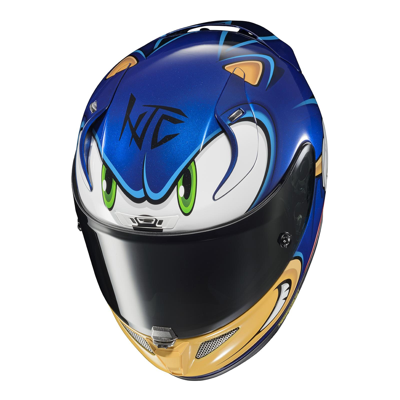 Kask integralny HJC RPHA 11 SONIC SEGA BLUE niebieski biały czerwony ...