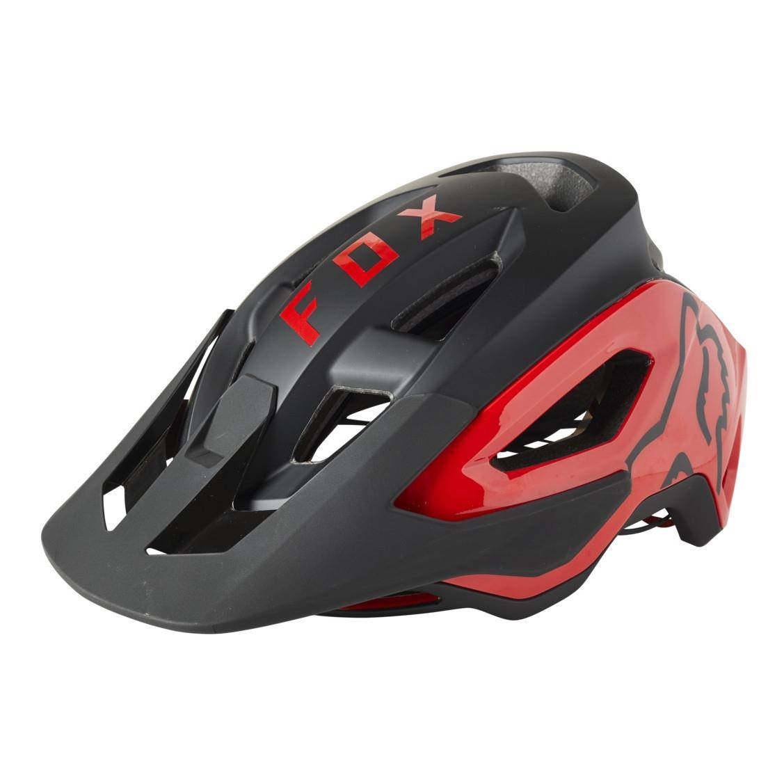 Kask rowerowy FOX SPEEDFRAME PRO BLACK/RED czarny czerwony | RRmoto.pl