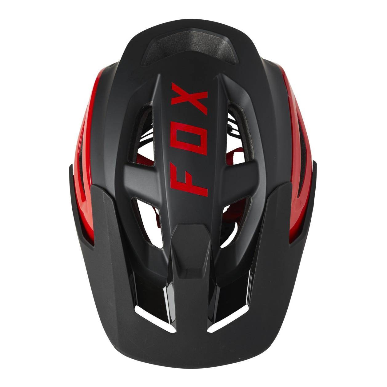 Kask rowerowy FOX SPEEDFRAME PRO BLACK/RED czarny czerwony | RRmoto.pl