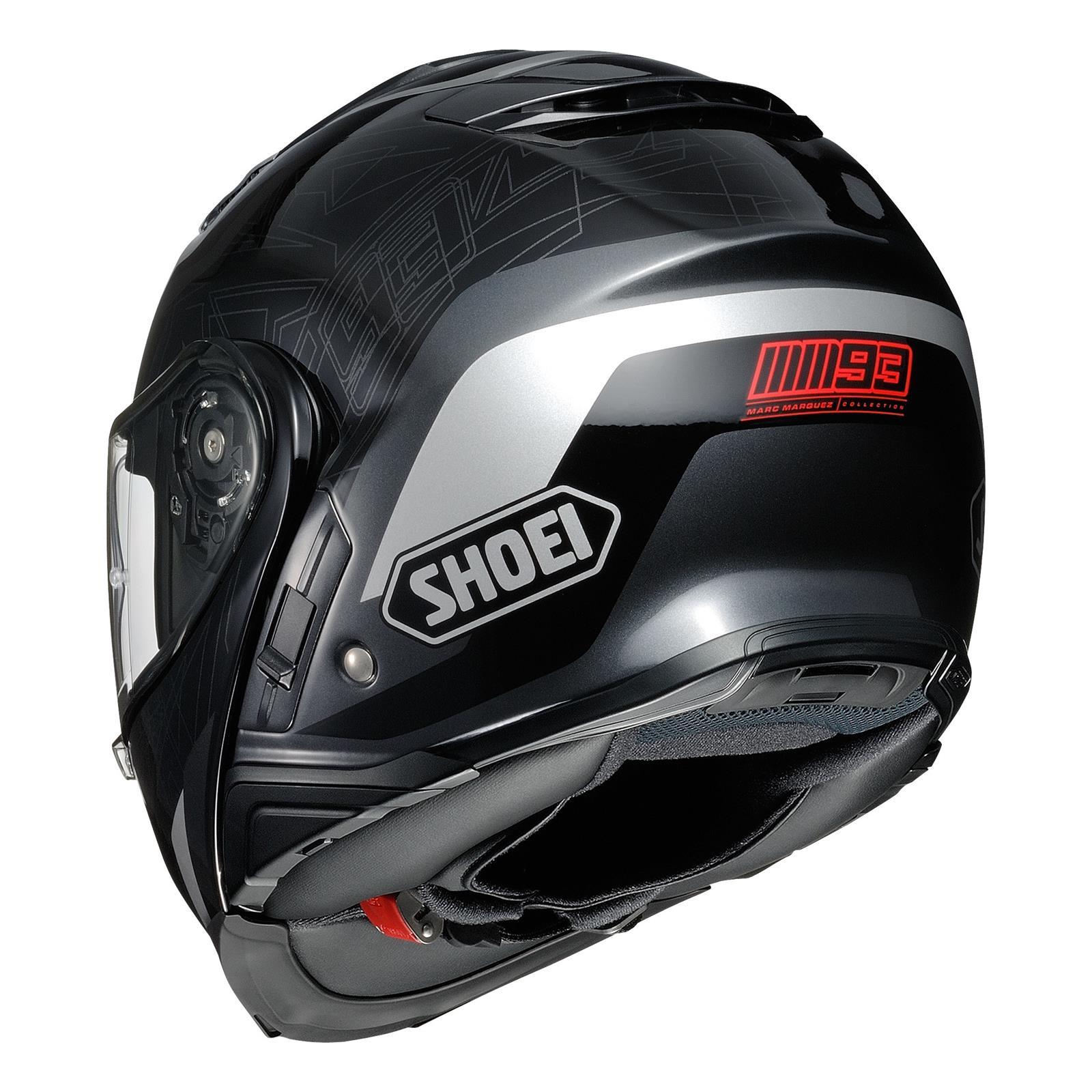 Kask szczękowy SHOEI NEOTEC II MM93 COLLECTION 2-WAY TC-5 czarny srebrny | RRmoto.pl