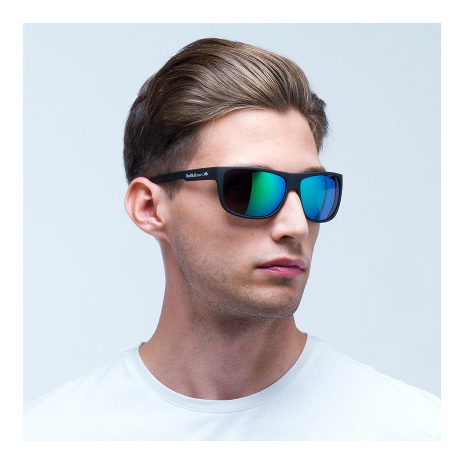 Okulary RED BULL SPECT LOOM BLACK SZKŁA SMOKE GREEN MIRROR POL czarny ...