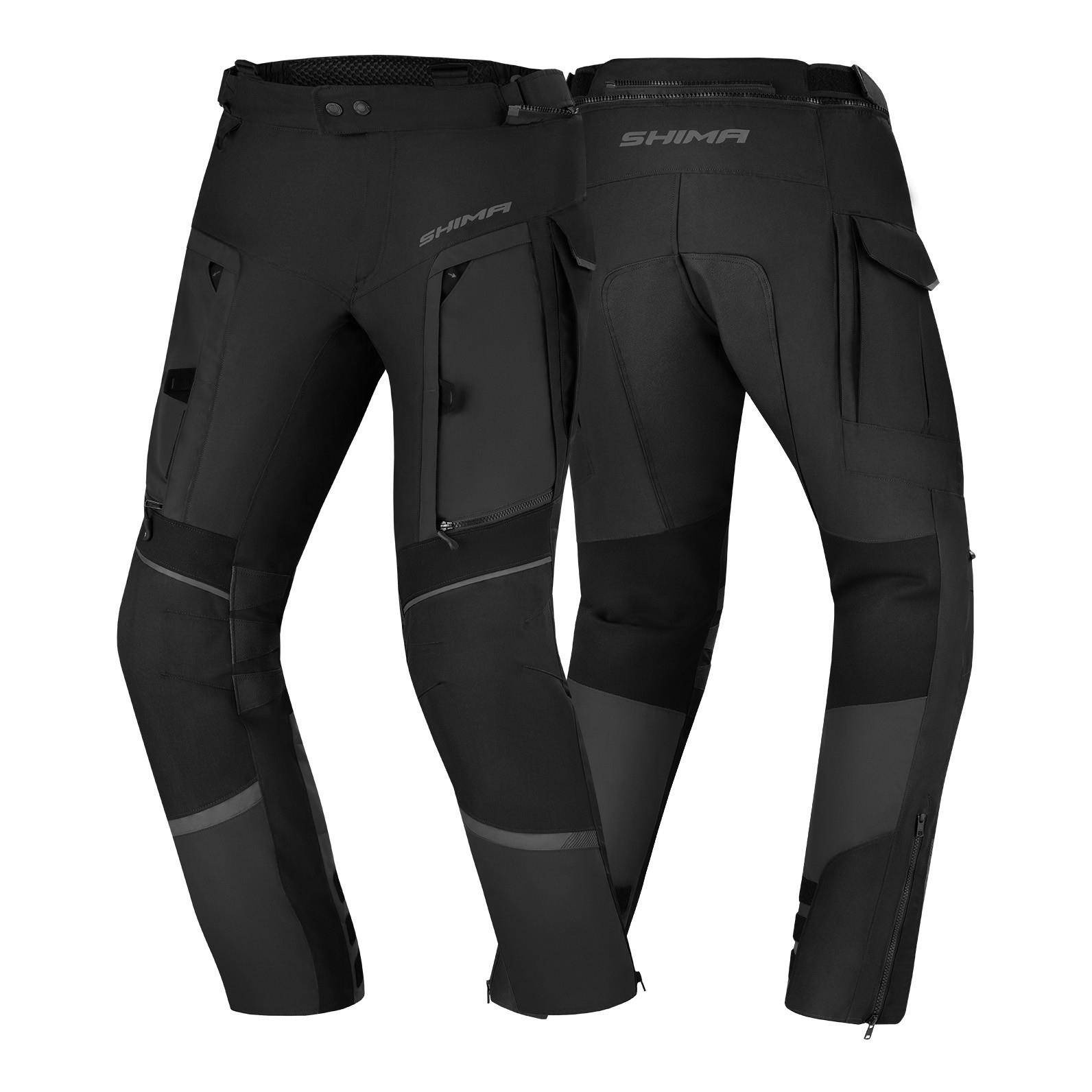 Spodnie tekstylne SHIMA HERO 2.0 MEN BLACK czarny | RRmoto.pl